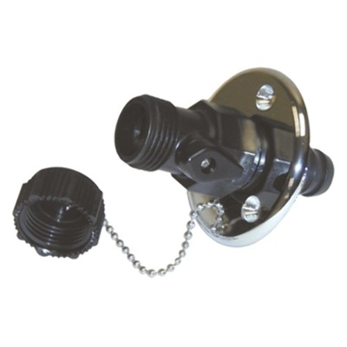 T-H Marine Washdown Fittings with Shut-Off Valve &Cap WDV-1CP-DP marine ...