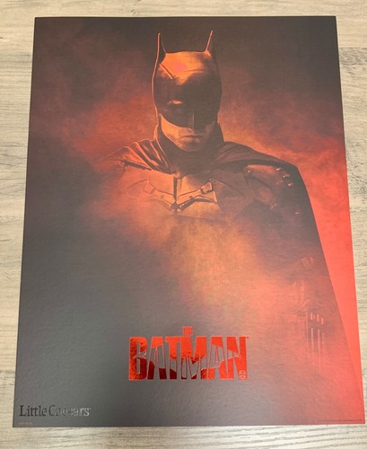 2022 Little Caesars THE BATMAN Promo Limited Edition Poster #1 Great ...