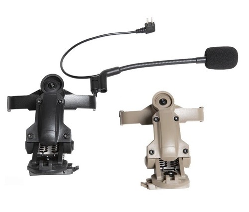 Helmet ARC Rail AMP Adapter for Peltor Comtac Headset Ear Pro Pop-Out ...