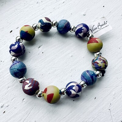 Viva Beads Handmade Chunky Stretch Bracelet NWT | eBay