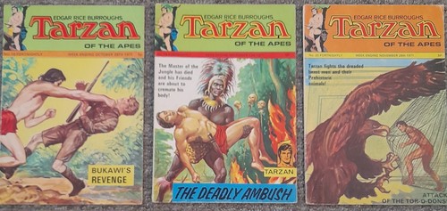 Three Tarzan Comics In Good Condition From 1971 | eBay UK