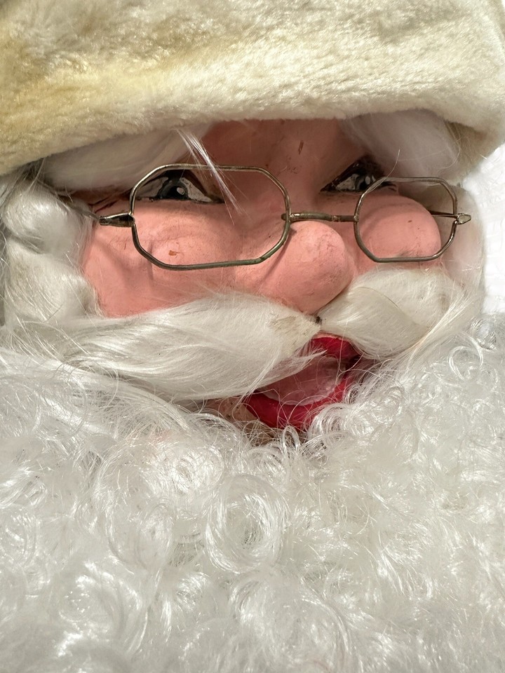 Vintage 1959 Harold Gale Lifesize 5Ft Santa Claus Store Display Home Decor | eBay