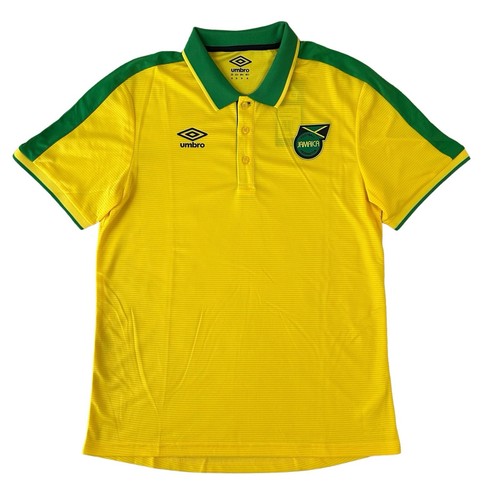 Umbro Jamaica Federation Home Jersey Men M Soccer Football BOB MARLEY ...