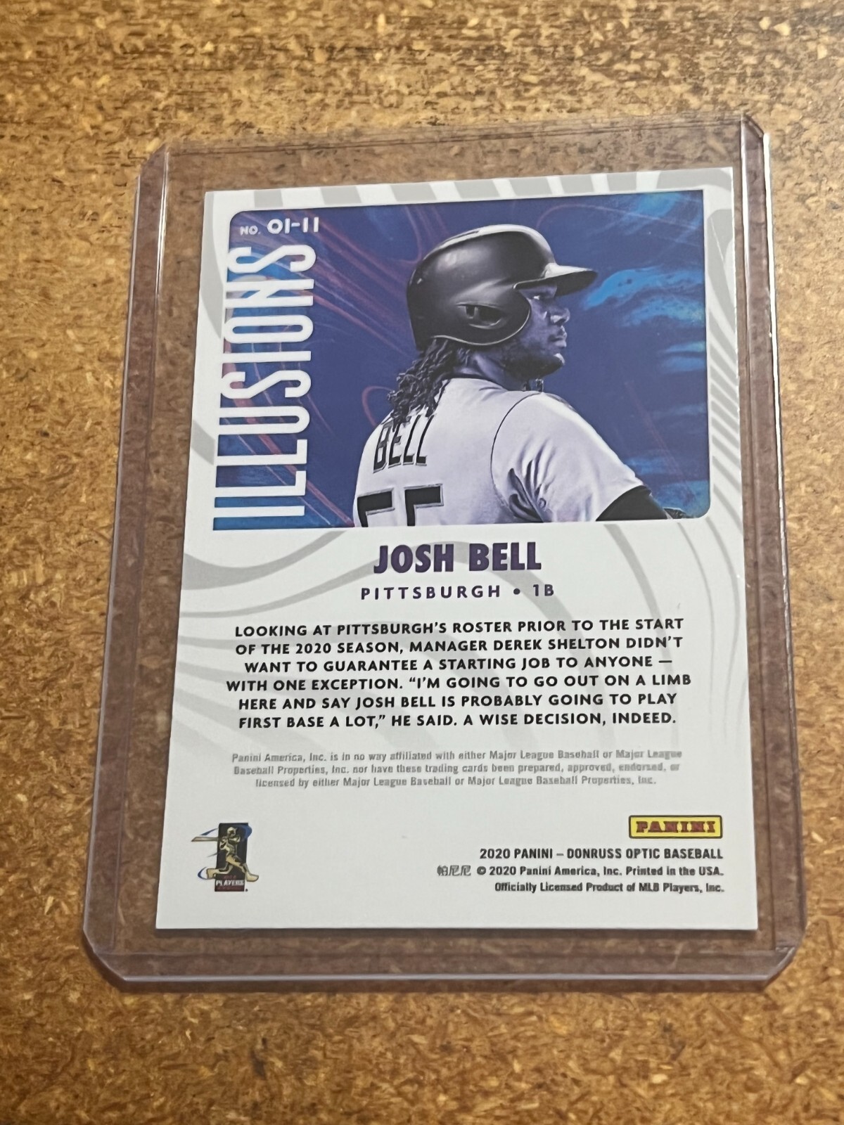 2020 Donruss Optic Baseball Illusions # OI-11 Josh Bell | eBay