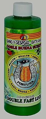 DOUBLE FAST LUCK DOBLE BUENA SUERTE BATH & FLOOR WASH 8 OZ - SPIRITUAL ...