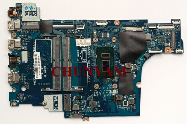For Dell Inspiron 3481 3581 3781 3584 i3-7020U CN-0DY3W8 Laptop ...