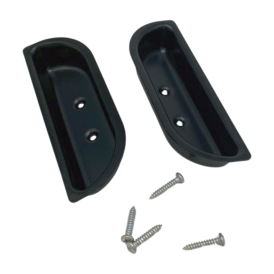 For 1973 1979 73 79 Ford Truck F100 F350 Metal Door Panel Arm Rest Cups ...
