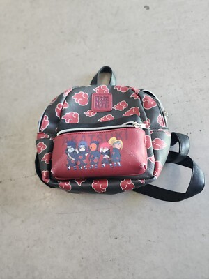 New- Naruto Shippuden Chibi Character Mini Backpack Akatsuki Gamestop ...