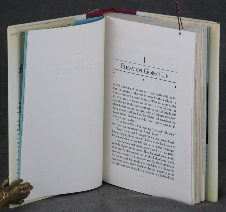 Mysteries of Pittsburgh INSCRIBED by Michael Chabon to Jay's Signed 1st ...