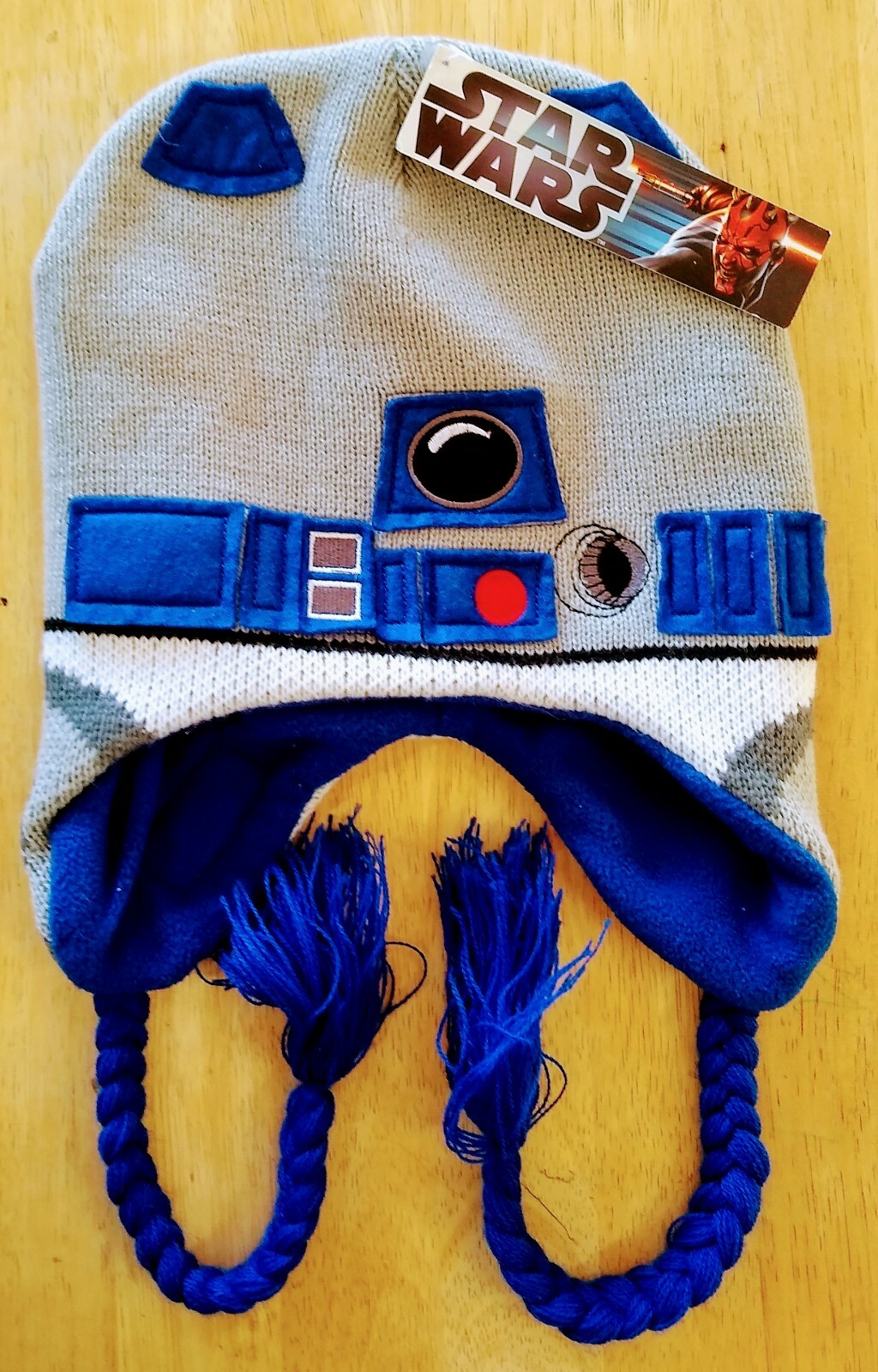 New Star Wars R2D2 Beanie cap winter skull child/youth size | eBay