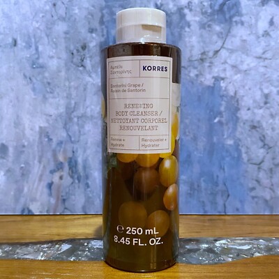 Korres Renewing Body Wash Cleanser 8.45 fl oz Renew & Hydrate ...