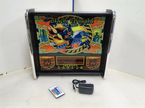 Williams Black Knight 2000 Pinball Head LED Display light box | eBay