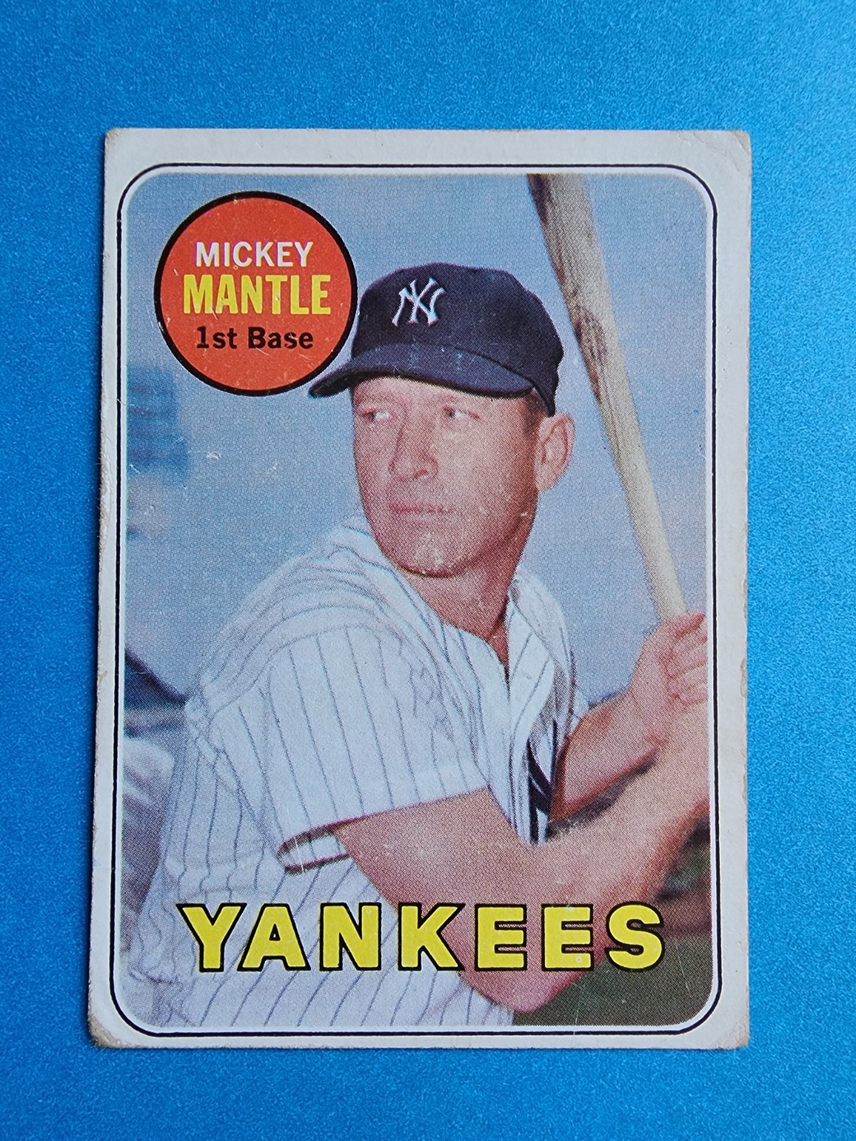 1969 Topps - Mickey Mantle #500 Last Name in Yellow Lower Grade | eBay