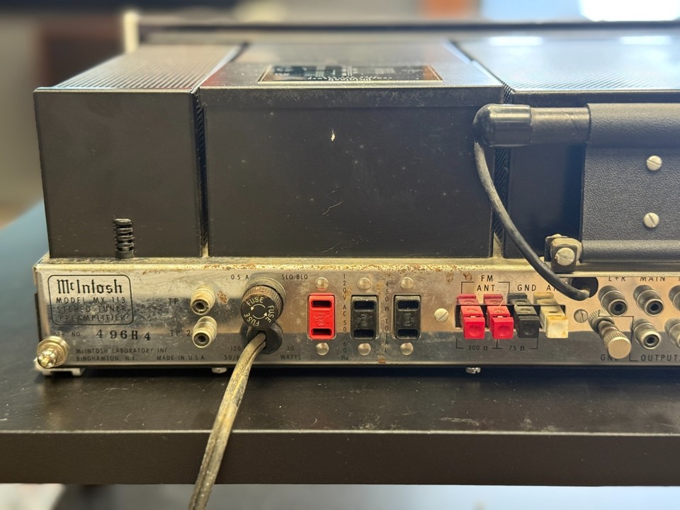 McIntosh MX113 Preamp Tuner – Fully Serviced & Functional – Excellent ...