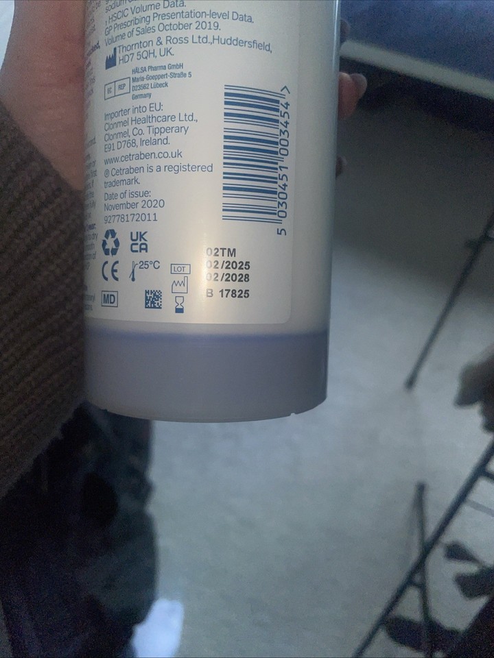 CETRABEN EMOLLIENT CREAM 500G - PUMP DISPENSER SEALED NEW | eBay UK