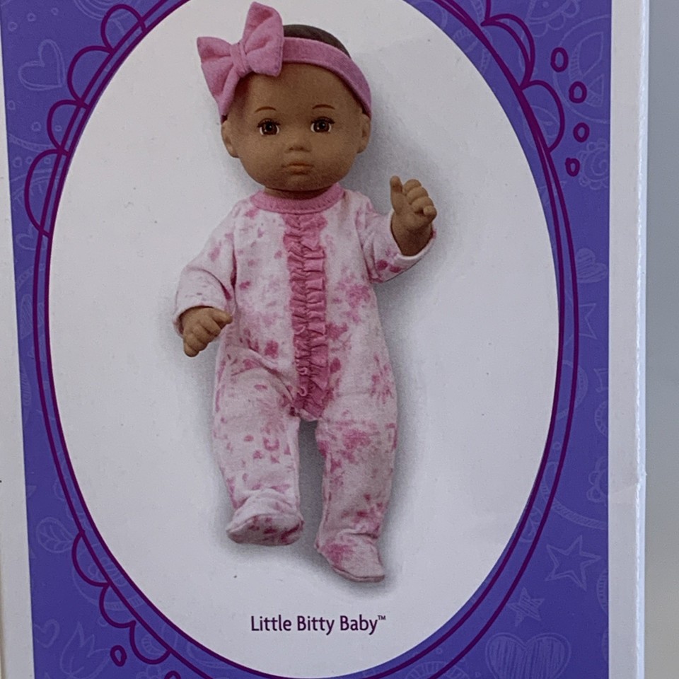 American Girl Little Itty Bitty Baby 7.75” Small Vinyl Doll Brown Hair ...