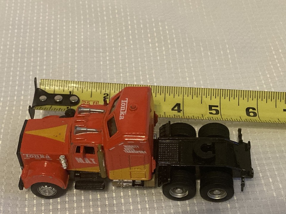 2001 Tonka Maisto Mighty Auto Transport MAT Red Semi Truck Tractor Cab ...