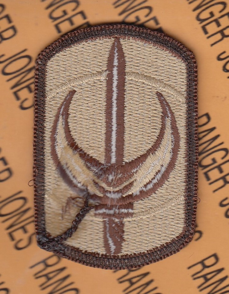 US Army 228th Signal Brigade Desert DCU 3" patch m/e | eBay