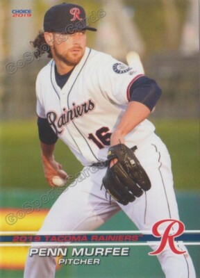 2019 Tacoma Rainiers Penn Murfee RC Rookie Seattle Mariners | eBay