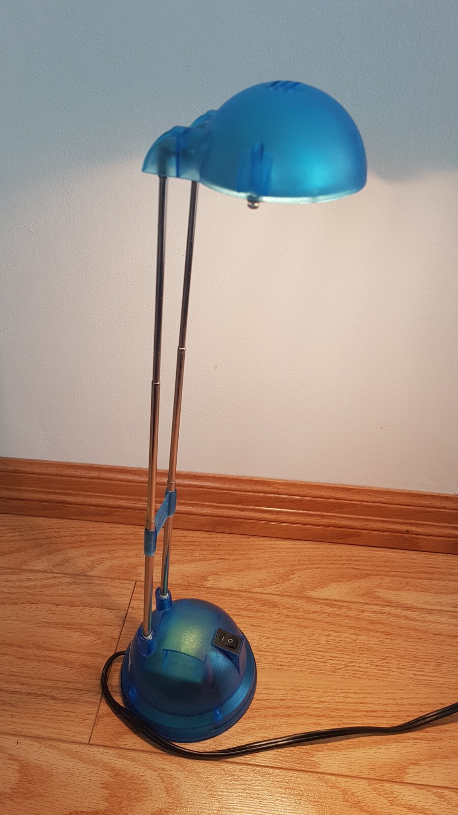 Vintage IKEA ESPRESSIVO Translucent Blue Telescopic Halogen Desk Lamp ...