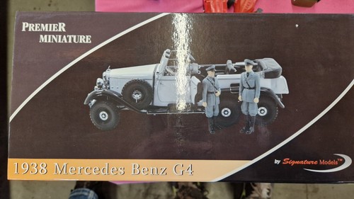 die cast 1/18 premier segnature mercedes benz g4 1938 new!! rare! | eBay
