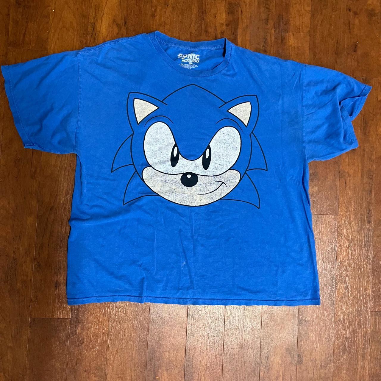 sonic the hedgehog vintage graphic tee shirt - Gem