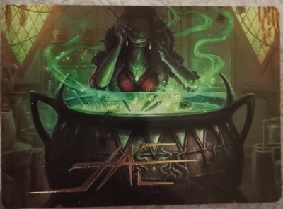 MTG - Agatha's Soul Cauldron - Art Card/Gold Auto | eBay