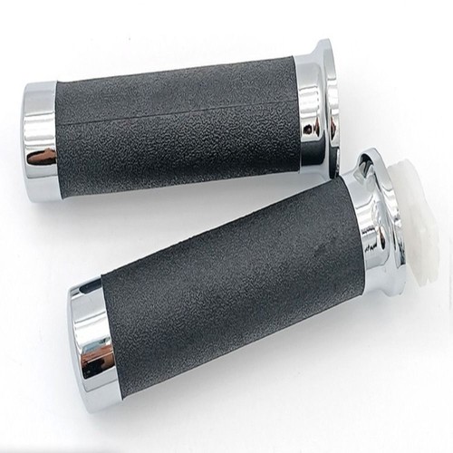 Thermoplastic Rubbers Grip Black Right Grip For Honda VT Shadow 400/600 ...