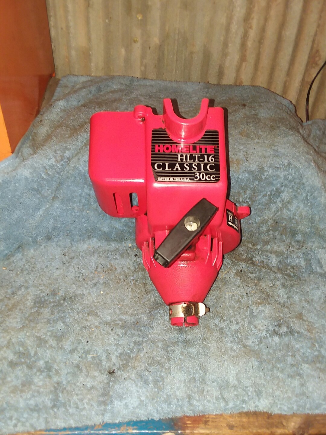 Homelite HLT-16 30cc classic recoil, front cover oem trimmer part only ...