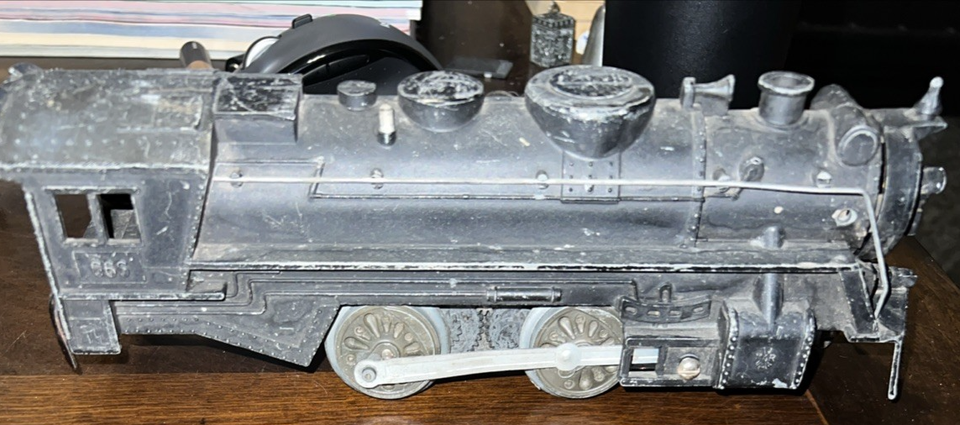 Vintage Heavy Metal Train Engine Locomotive #666 | eBay