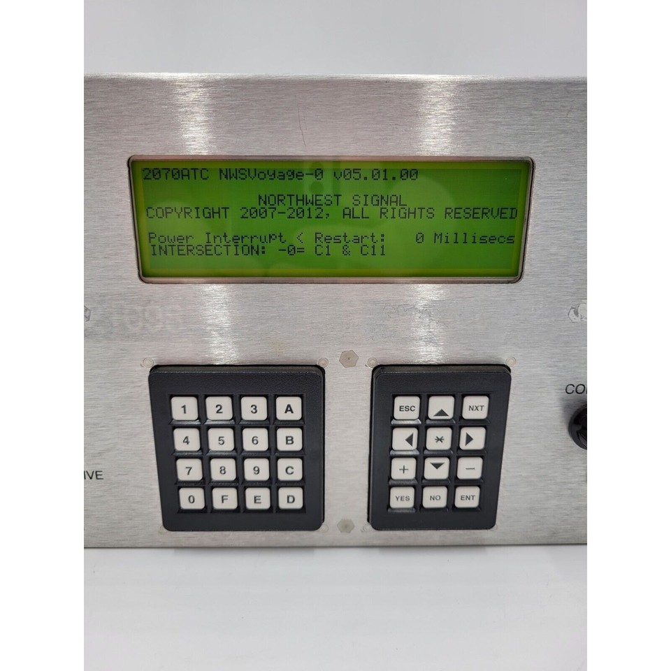 McCain/ATC 2070 Safetran Traffic Signal Controller Control System QTY ...
