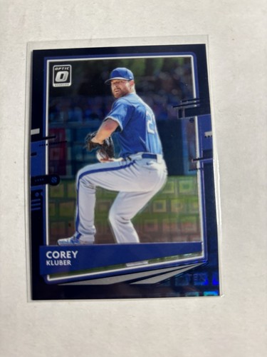 2020 Donruss Optic Pandora FOTL Prizm Corey Kluber Blue Parallel #d 06/ ...