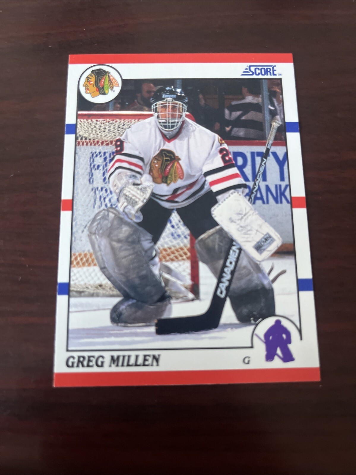 1990 Score Greg Millen #42 Chicago Blackhawks | eBay