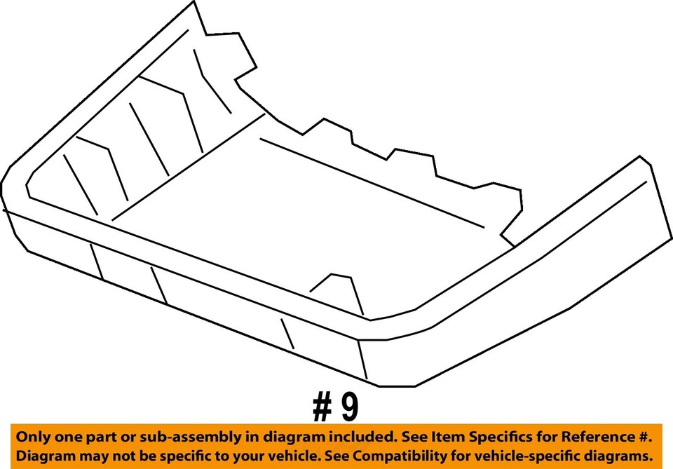 GM OEM 13-19 XTS Windshield Glass-Trim Cover 20942784 | eBay
