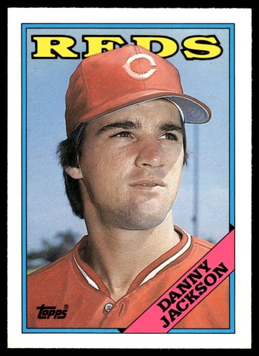 1988 Topps Traded Danny Jackson #55T Cincinnati Reds 22B | eBay
