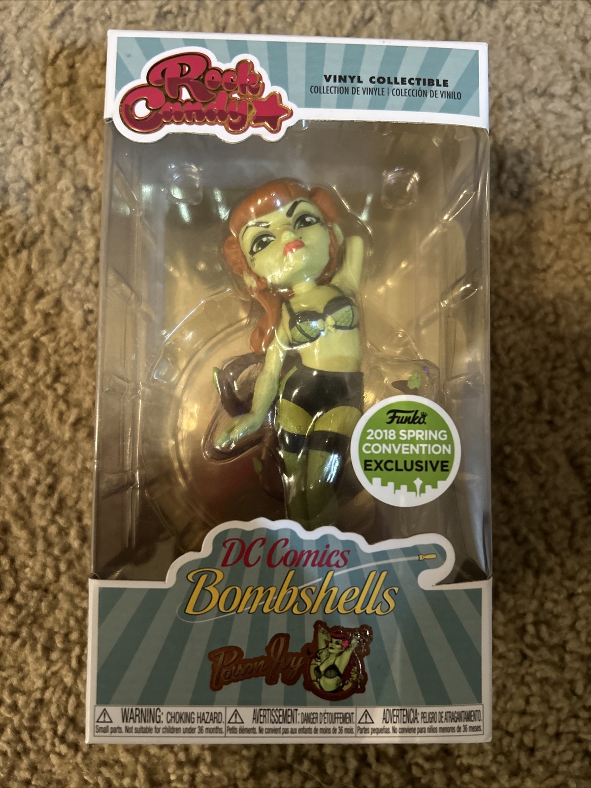 Funko Rock Candy: DC Universe - Poison Ivy - FYE Emerald City Comic Con ...