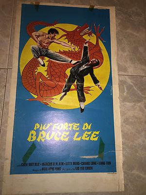 Stronger Than Bruce Lee Chen Way Min Poster Playbill | eBay