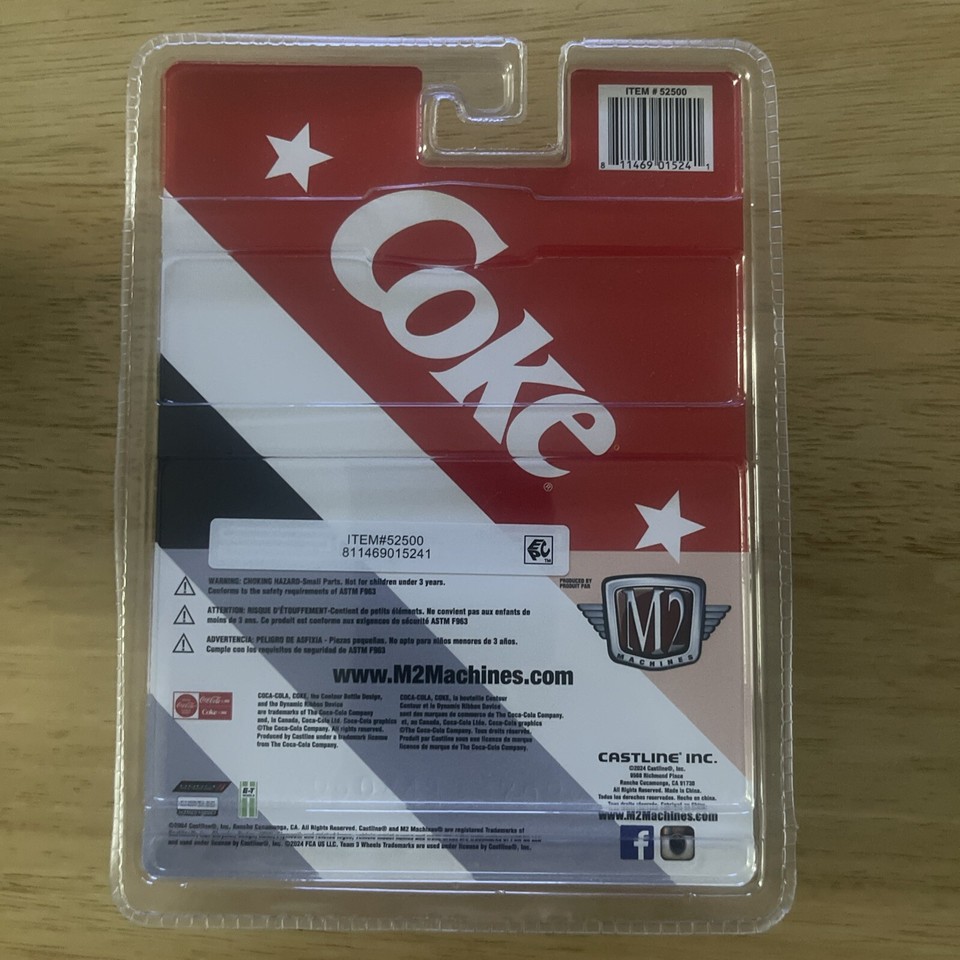 M2 MACHINES CHASE 1966 DODGE CHARGER GASSER 1:64 COCA-COLA RED CHASE 1 ...