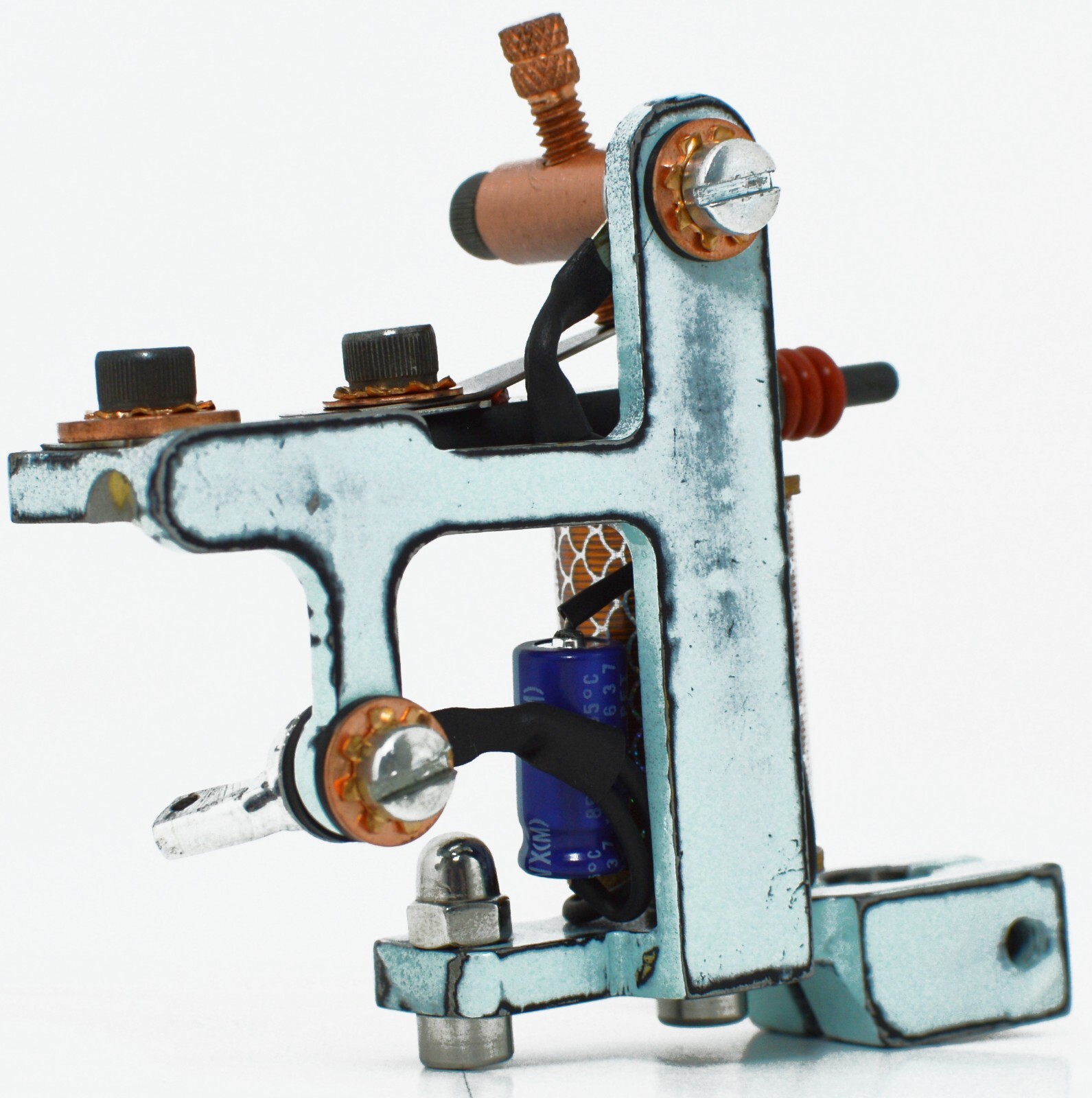 Kingdom Irons Single Coil Tattoo Machine ~ Traditional Liner 100% ...