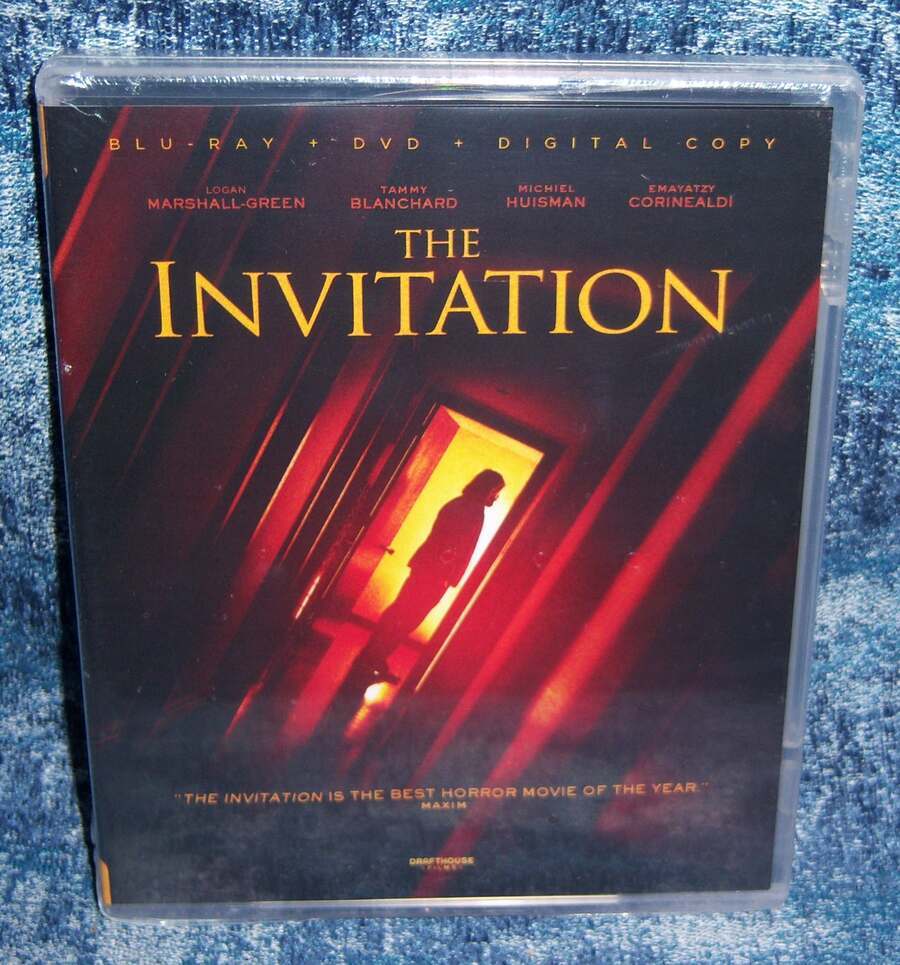 NEW MVD VISUAL TAMMY BLANCHARD THE INVITATION BLU RAY & DVD THRILLER ...