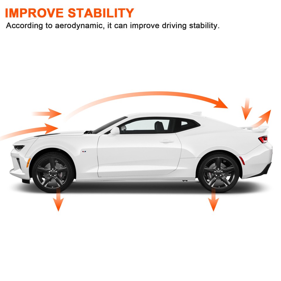 1LE Style Rear Trunk Spoiler Wing For 2016-2024 Chevy Camaro LS LT1 LT ...