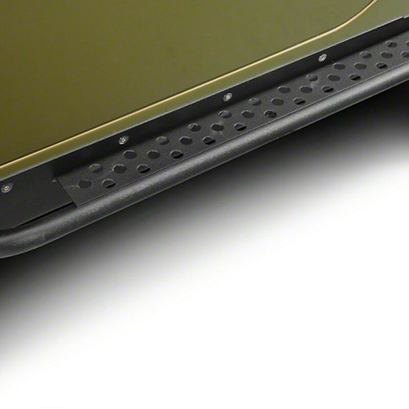 Pair Rocker Panel Guards Running Board Side Armor For 1997-2006 Jeep ...