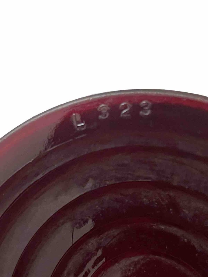 1930s 1940s RED GLASS BRAKE TAIL LIGHT RAILROAD SIGNAL LANTERN LENS L323 VINTAGE | eBay