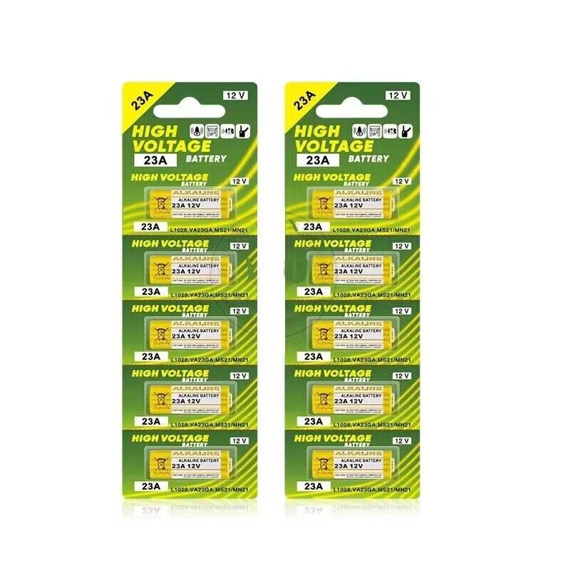 20X A23 23A 12V Alkaline Battery 23GA A23S E23A EL12 MN21 MS21 LRV08 ...