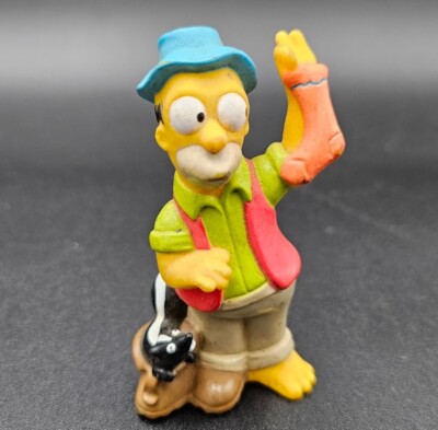 Vintage Homer Simpson Burger King Toy - 1990 The Simpsons 3.5" | eBay