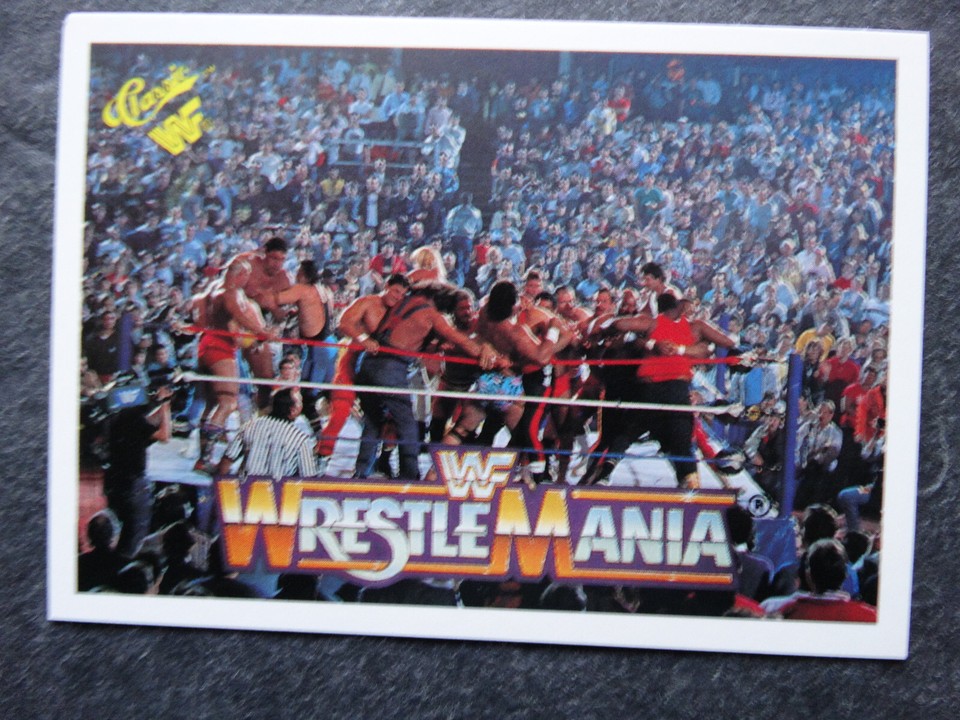 1990 Classic WWF WWE The History of Wrestlemania Cards Complete Your ...
