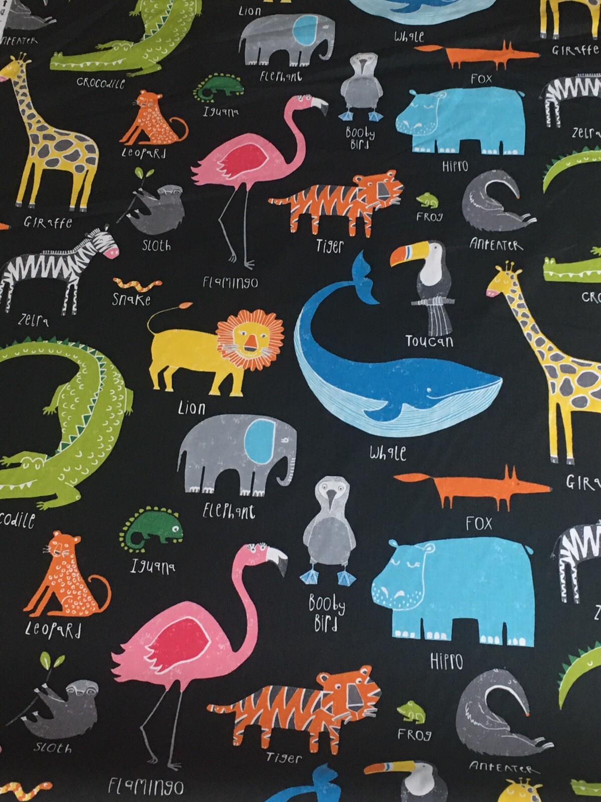 66cm Scion Animal Magic Cotton Curtain Fabric Remnant for sale online ...