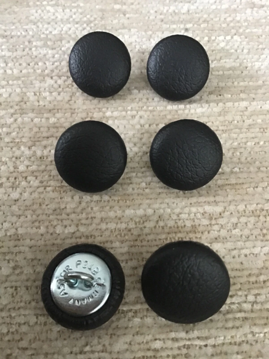 Black Upholstery Buttons