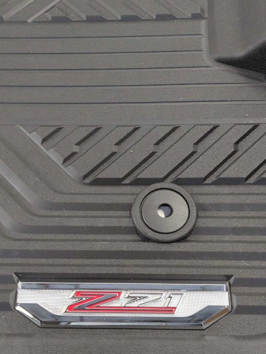 New OEM All Weather Floor Mats Tub 2019-2025 Z71 Silverado Genuine GM ...
