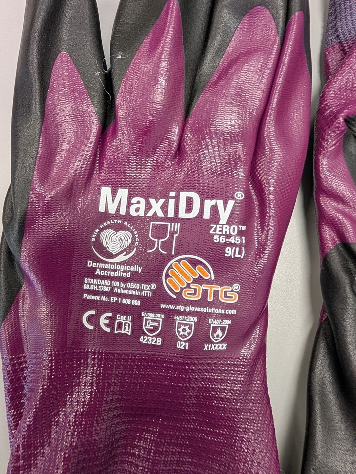 ATG Maxidry Zero 56-451 Cold Weather Winter Warm Glove THERMtech Pair ...